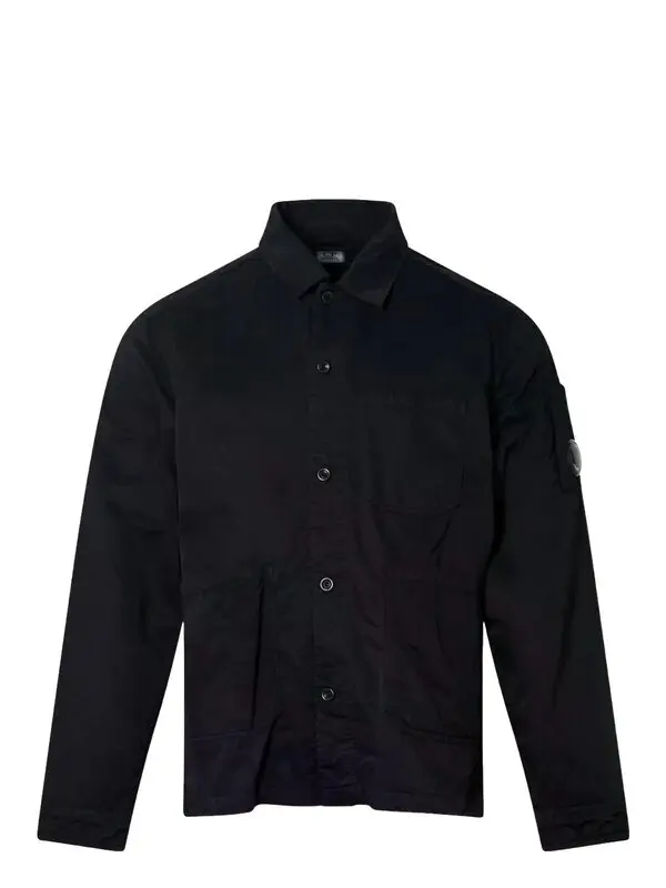 C.P. COMPANY Buttons-fastening Overshirt - Black