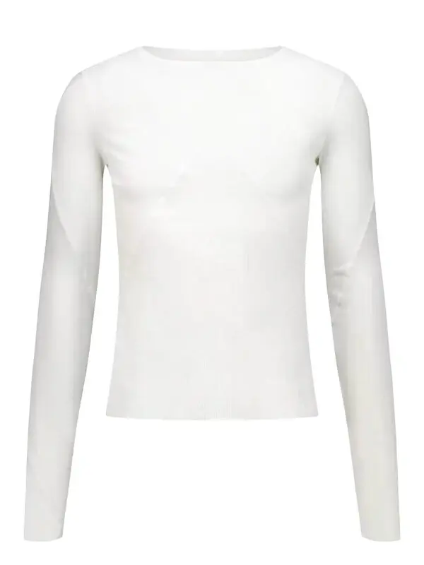 JORDANLUCA Long-sleeve Top - White