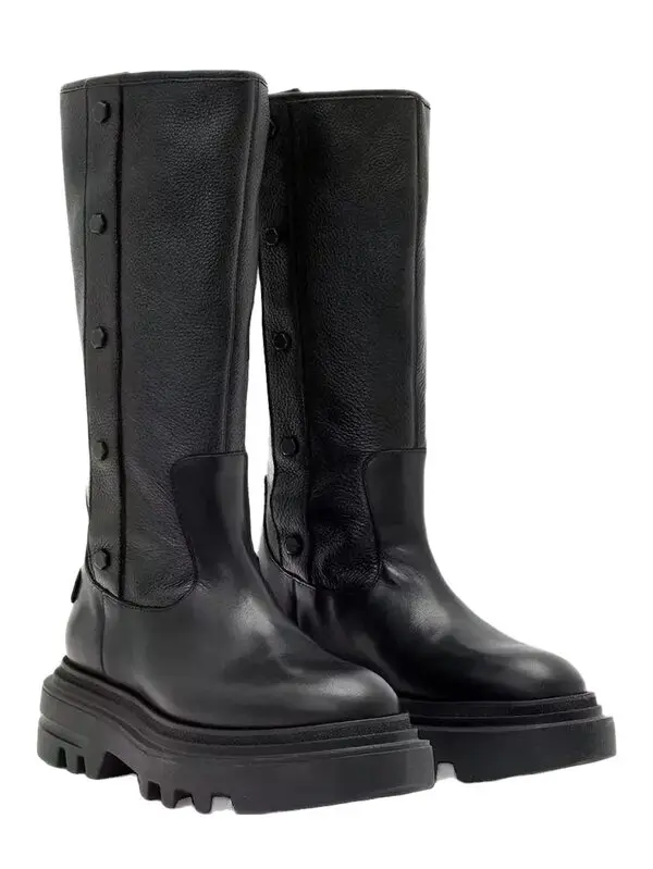 ALLSAINTS Studded Embellished Boots - Black