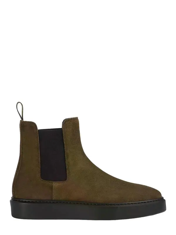 DOUCAL'S Havana Suede Chelsea Boots - Brown