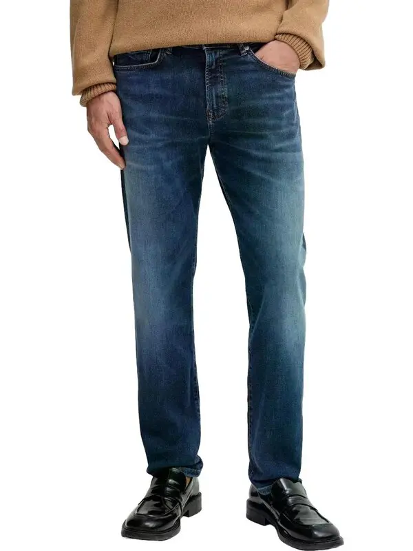 BOSS Five-pocket Jeans - Blue