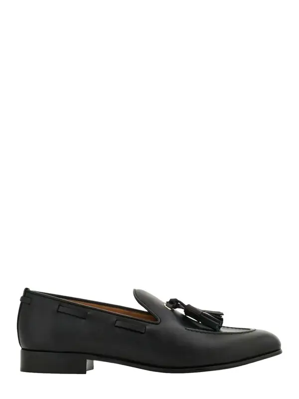 FERRAGAMO Tassel-detail Loafers - Black