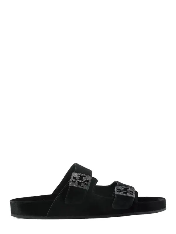 Tory Burch Mellow Pavé Sandals - Black