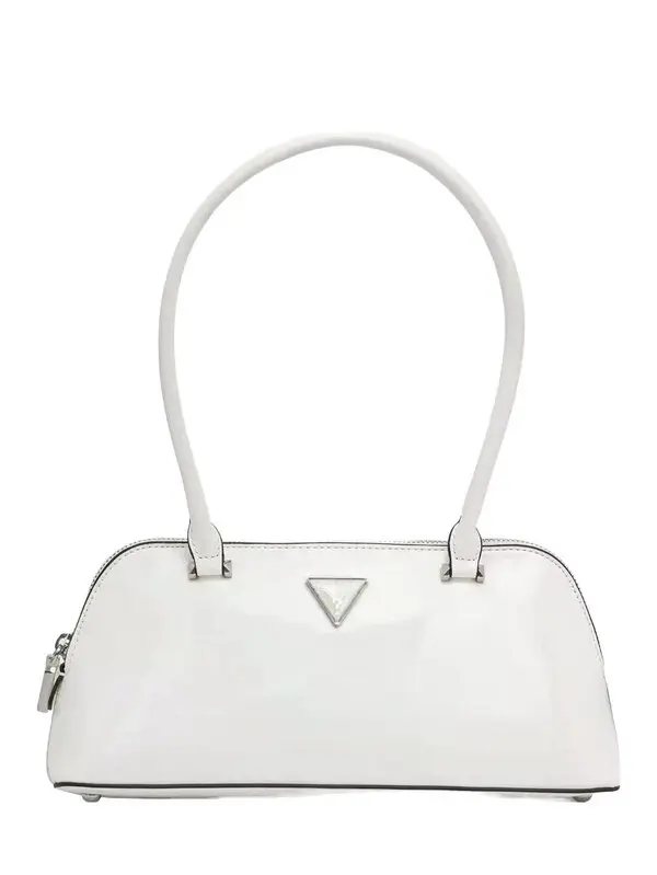 Guess Logo-plaque Tote Bag - White