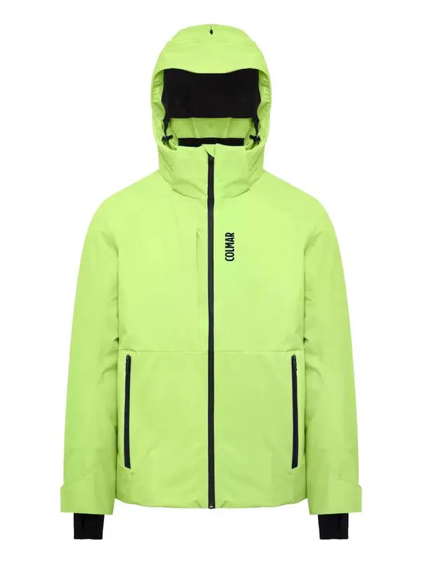 COLMAR Zip-up Hooded Jacket - Yellow