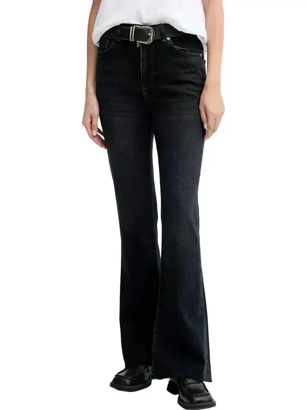 ALLSAINTS Masie Flared Jeans - Black