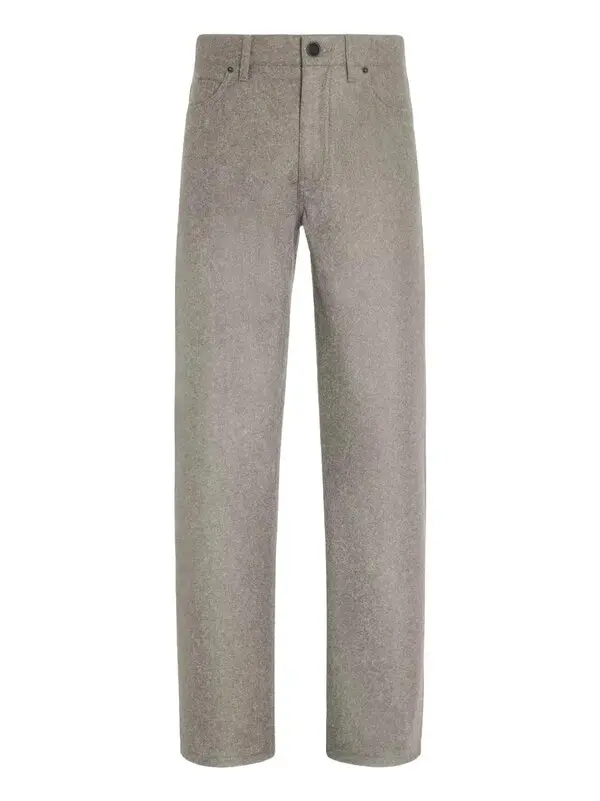 Zegna Roccia Trousers - Grey