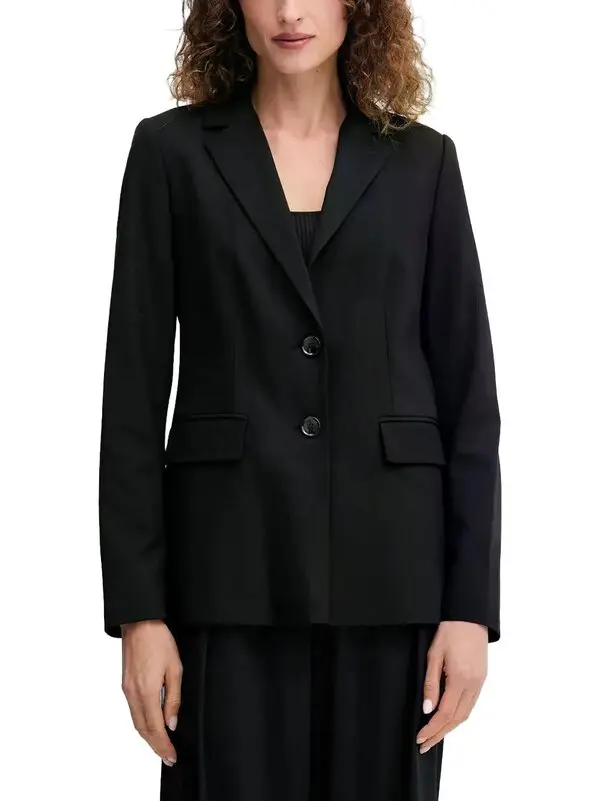 BENETTON Button-fastening Blazer - Black