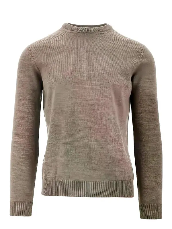 THE M Crew-neck Sweater - Brown