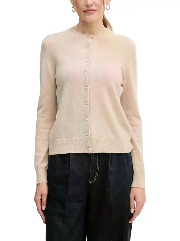 BENETTON Cashmere Cardigan - Neutrals