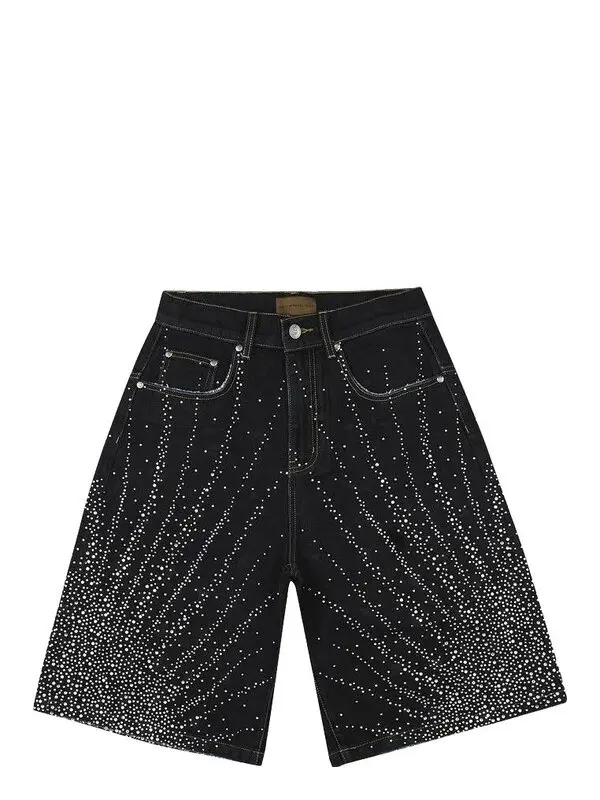 BIRTH OF ROYAL CHILD Embellished Shorts - Black