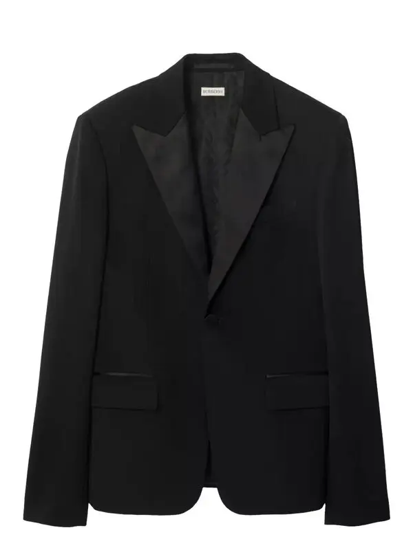 Burberry Peaked-lapels Dinner Jacket - Black