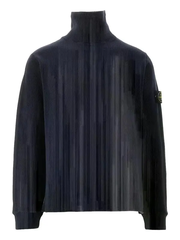 Stone Island Turtleneck Sweater - Blue