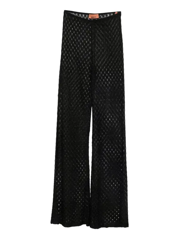 Missoni Flared Trousers - Black