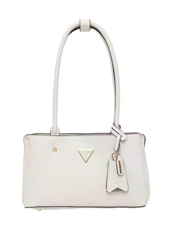 Guess Meridian Logo-charm Tote Bag - Neutrals