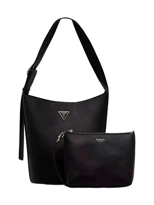 Guess Meridian Ii Shoulder Bag - Black