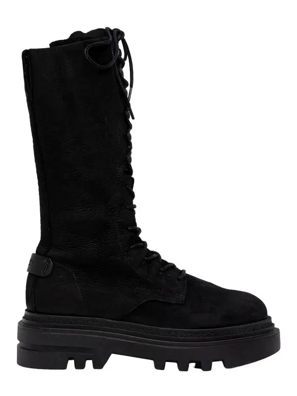 ALLSAINTS 55mm Jay Lace-up Platform Boots - Black