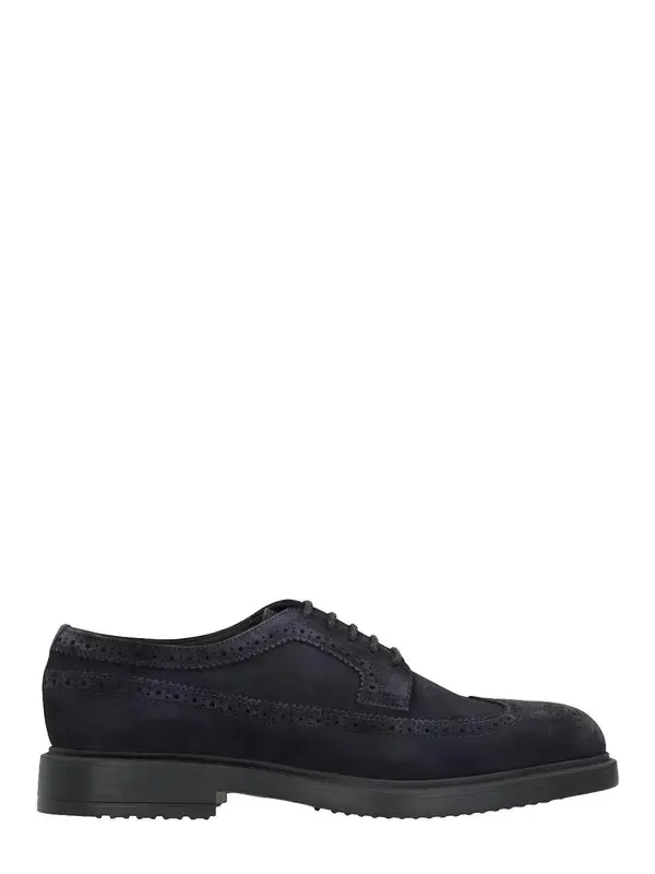 DOUCAL'S Laced Brogue Shoes - Blue