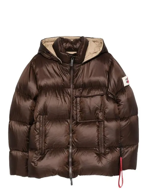 AFTER/LABEL Padded Jacket - Brown