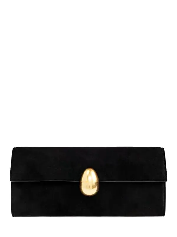 NEOUS Phoenix Suede Clutch - Black