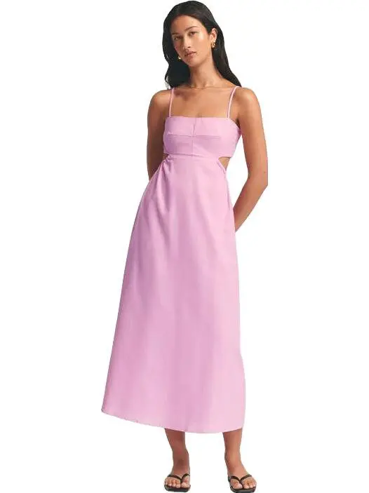 ST MRLO Woven Maxi Length Dress - Lilac