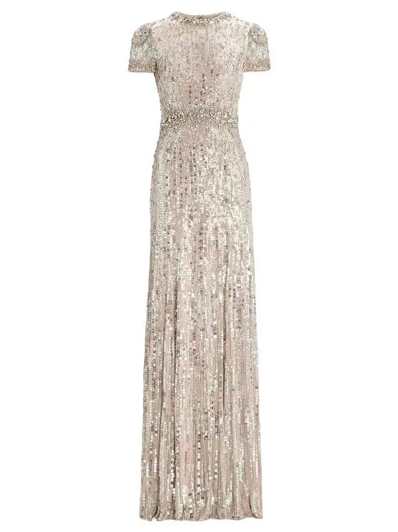 Jenny Packham Celeste Maxi Gown - Mist