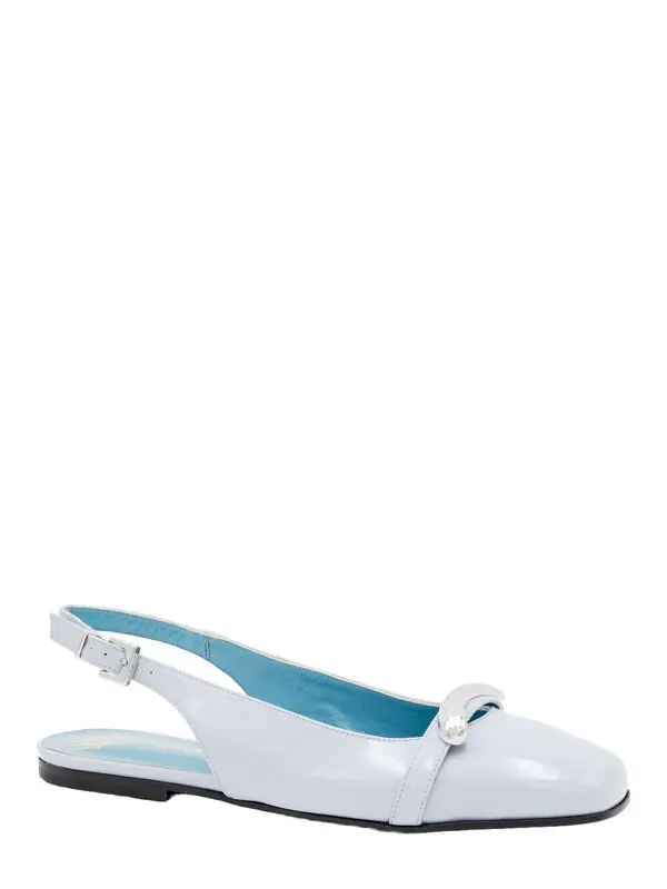 VALENTINA RANGONI Brina Slingback Flat - Cielo Patent