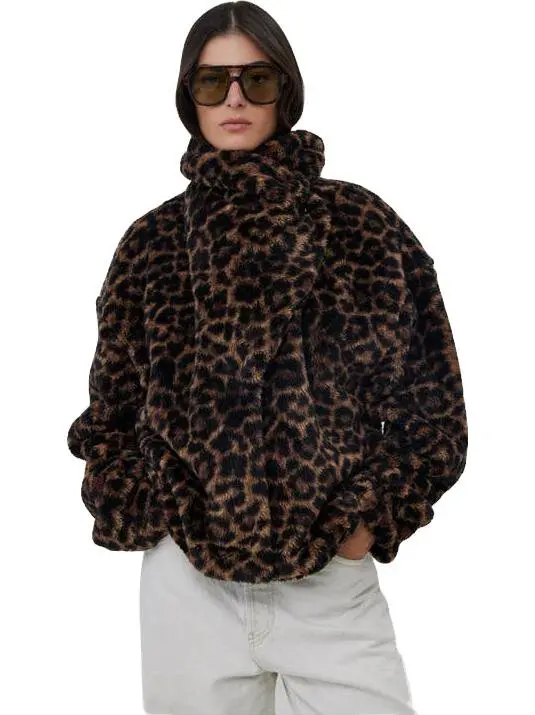 GOTTEX BEACH LIFE Button-up Print Coat - Leopard