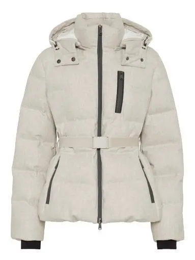 Brunello Cucinelli Mountain Down Jacket - Light Grey