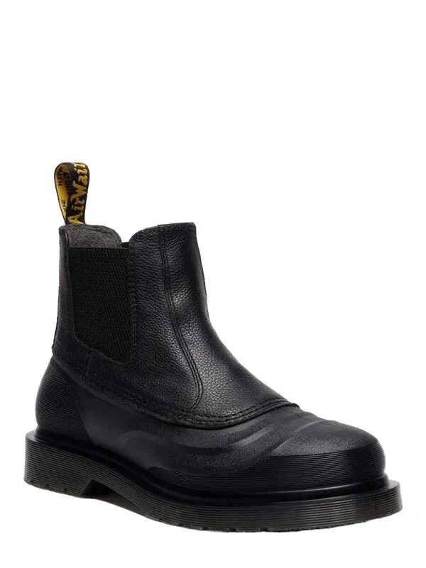 Dr. Martens 2976 Sub Leather Chelsea Boots - Black