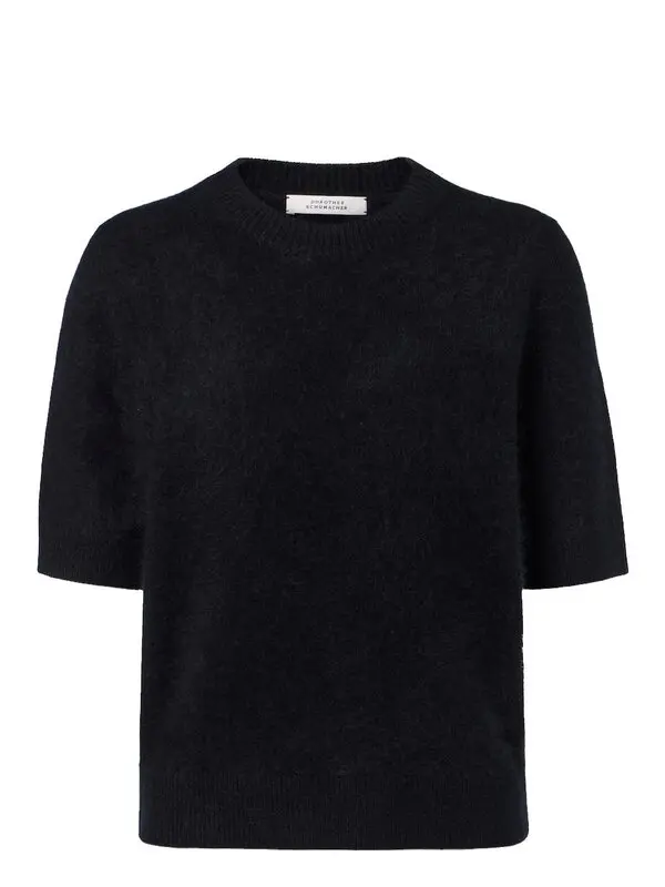 Dorothee Schumacher Wool And Cashmere Crewneck Sweater - Black