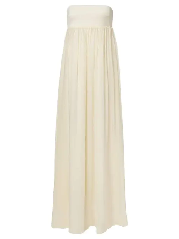 Posse Solene Sash Maxi Dress - Yellow