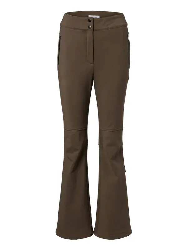 YVES SALOMON Flared Ski Pants - Green