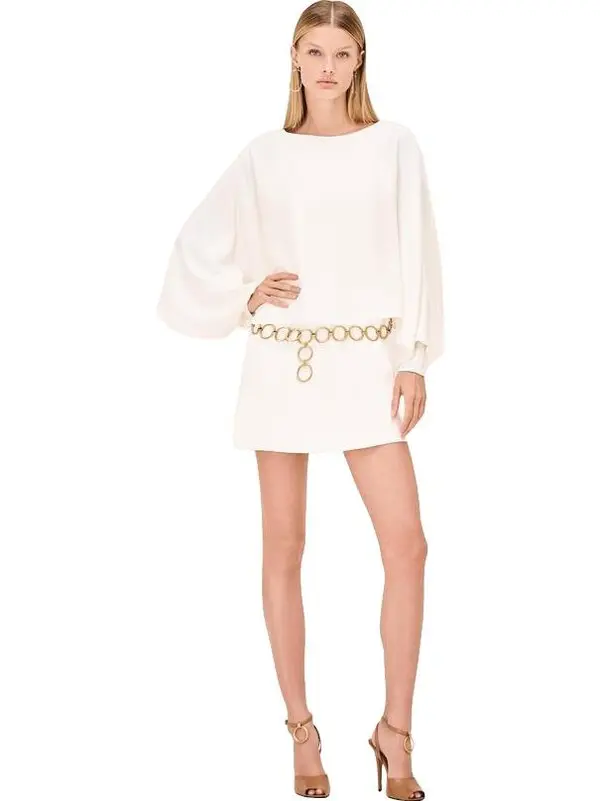 Alexis Kellis Mini Dress - Neutral