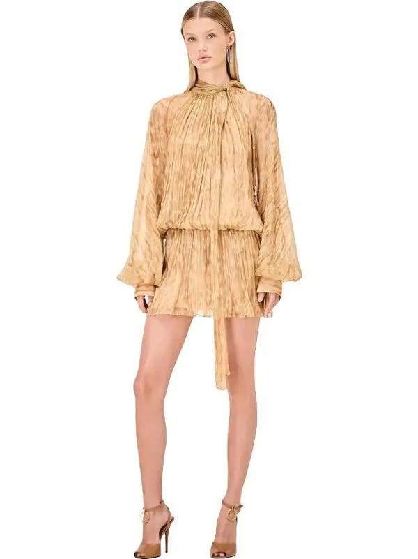 Alexis Hailey Mini Dress - Natural
