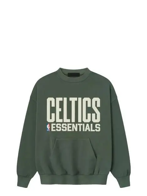Fear Of God Celtics Sport Crewneck Sweatshirt - Balsam Green