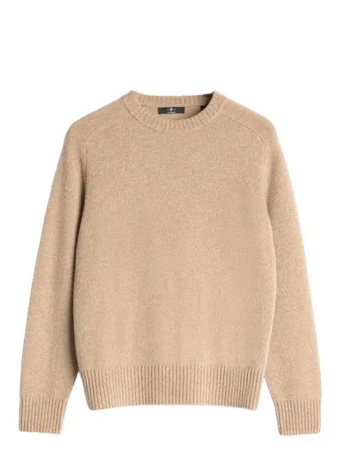 7 For All Mankind Cashmere Relaxed Sweater - Beige