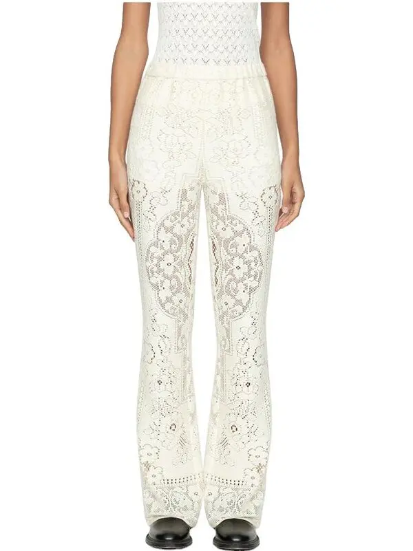 Sea Arianna Lace Pants - White