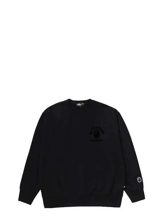 BAPE Crew Neck Sweatshirt - Black