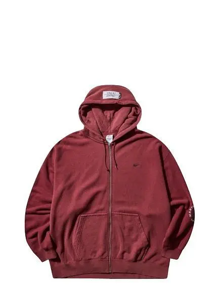 Nike X Martine Rose Full-zip Hoodie - Team Crimson Red