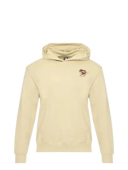 The North Face Cartoon Logo Relaxed Hoodie - Gravel
