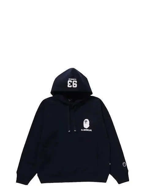 BAPE Hooded Pullover - Navy Blue