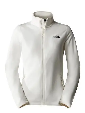 The North Face 100 Glacier Fz Jacket - White Dune/npf