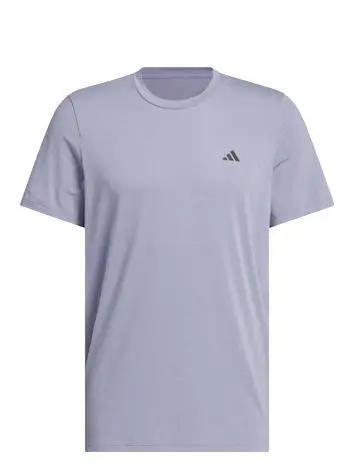 Adidas Axis Aeroready Tee Shirt - Silver Violet