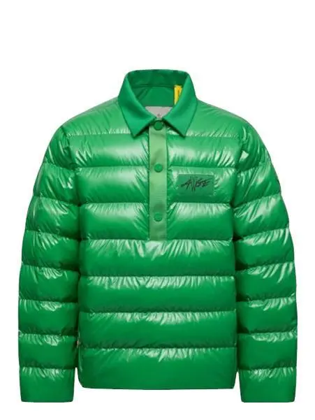 Moncler X A$ap Rocky Vardar Down Shirt Jacket - Bright Green