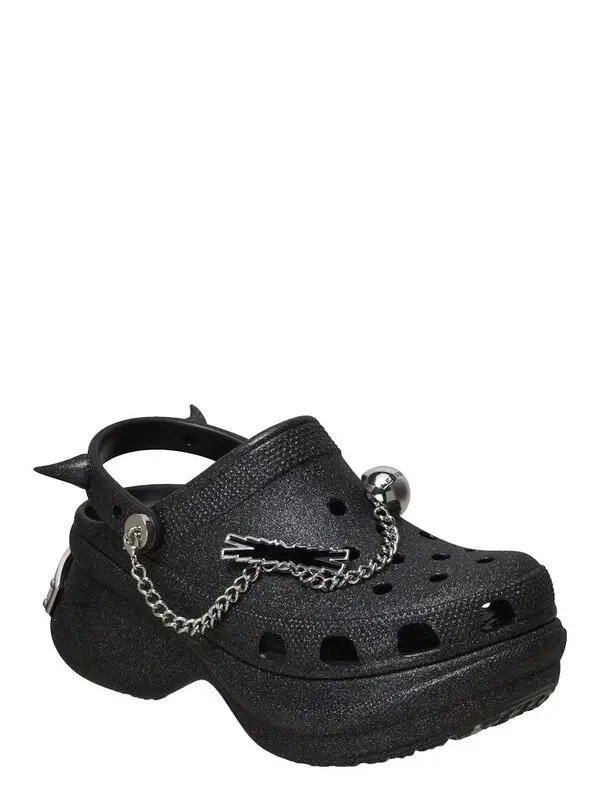 CROCS Classic Bae Clog Le Sserafim - Glitter/black