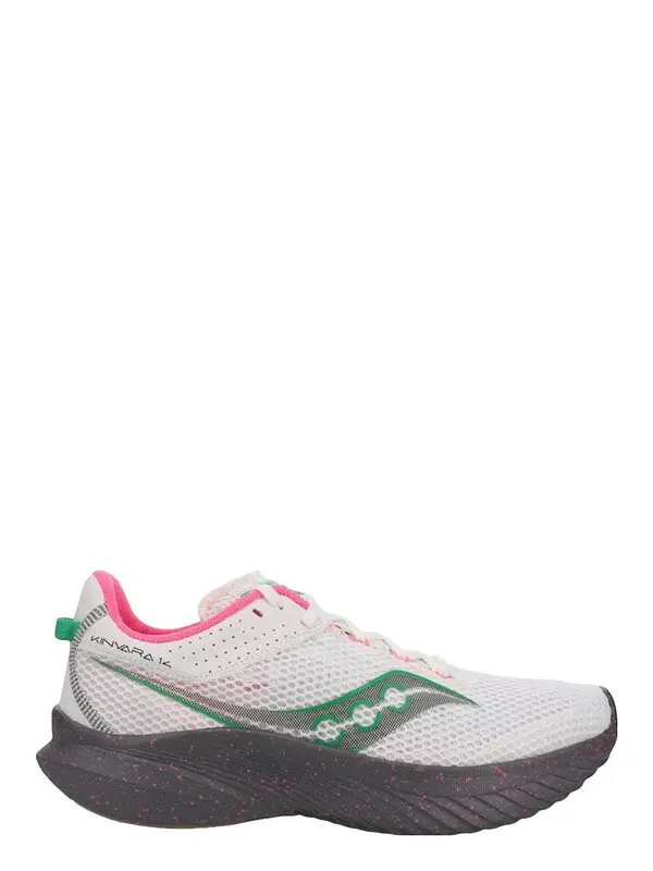 Saucony Kinvara 14 Sprig - White/gravel