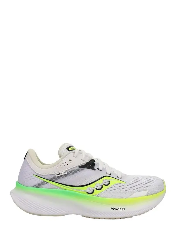 Saucony Ride 16 Sneakers - White/slime