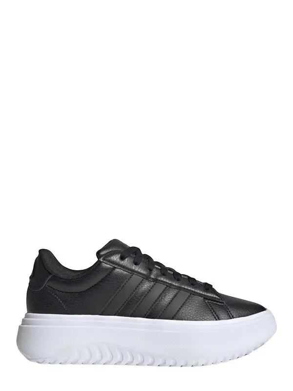 Adidas Grand Court Platform Sneakers - Core Black/carbon