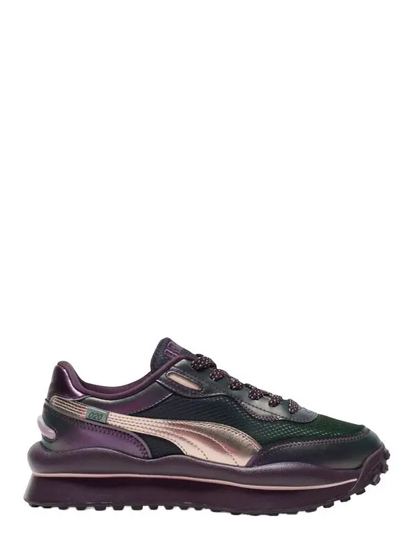 PUMA Style Rider Galactic Sneakers - Midnight Plum/rose Quartz/green Moon